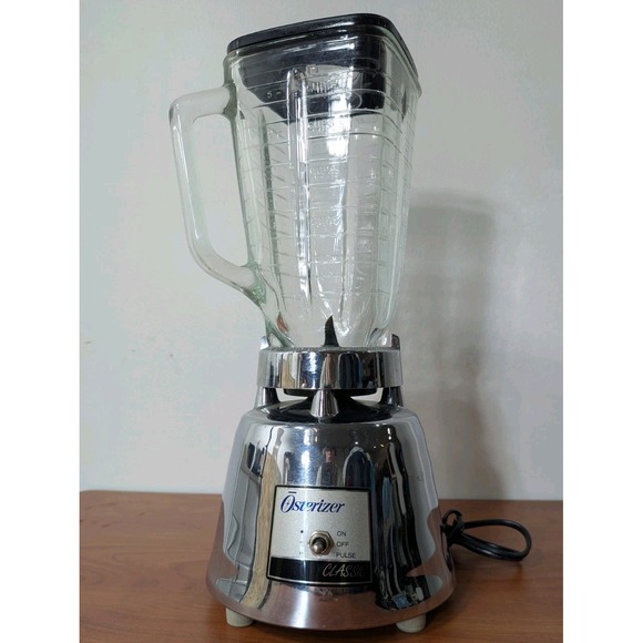 Oster | Kitchen | Vintage 2speed Osterizer Classic Chrome Blender ...